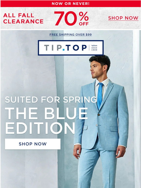 Tip Top Tailors: The Versatility Of Blue Suits | Milled