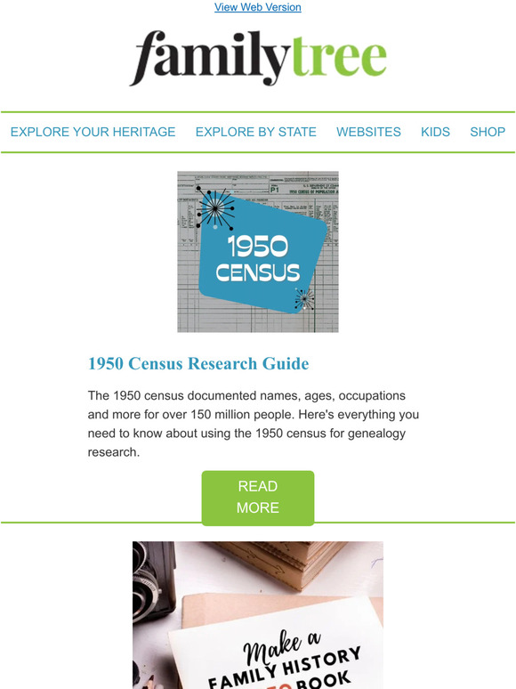 Family Tree Magazine: How to Use the 1950 US Census | Milled