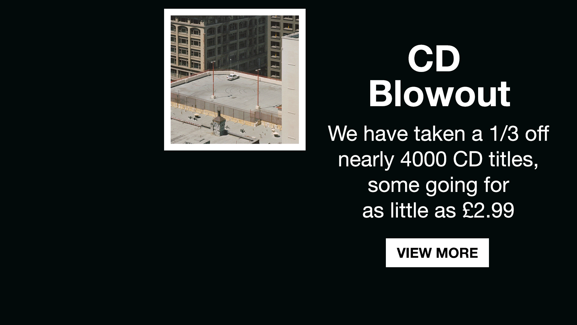 Rough Trade: CD Blowout 1/3 off nearly 4000 CDs / Just arrived super ...