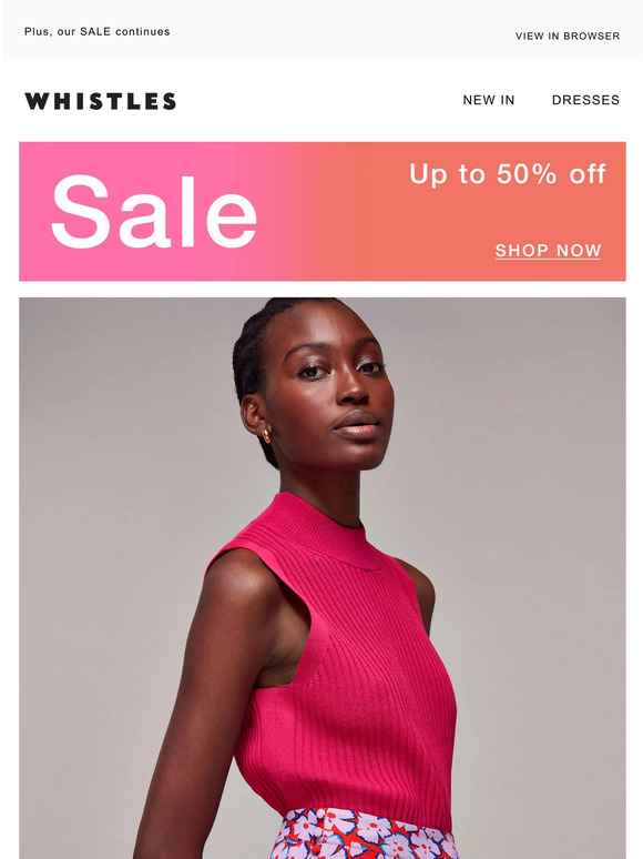 Whistles: Just arrived: Bright, bold new prints | Milled