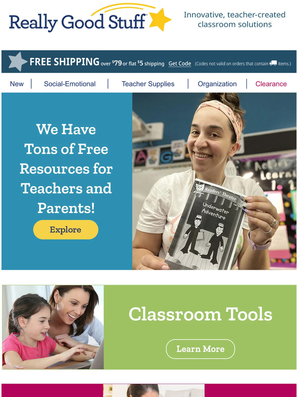 Really Good Stuff: Free resources teachers like you LOVE | Milled