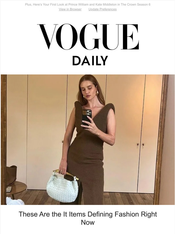 Vogue: These Are the It Items Defining Fashion Right Now | Milled