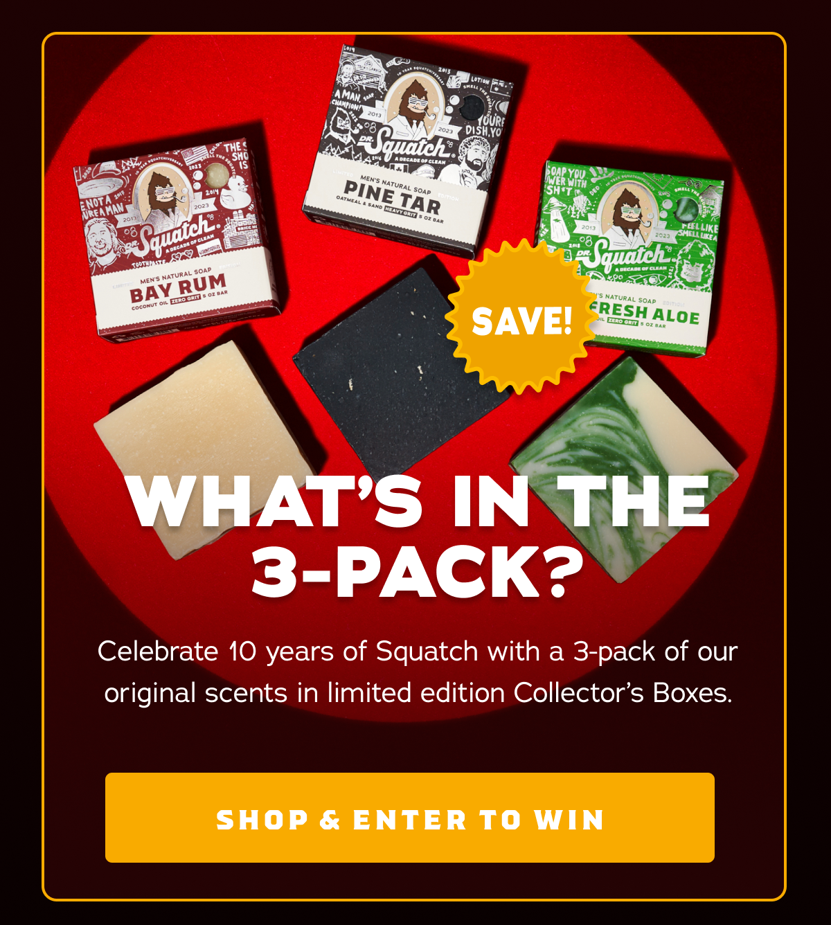 Dr. Squatch: Win a $1000 Squatch Gift Card! | Milled