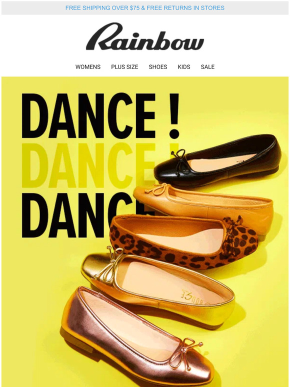 Rainbow Shops: FLAT-out-fabulous styles you won’t stop wearing. From ...