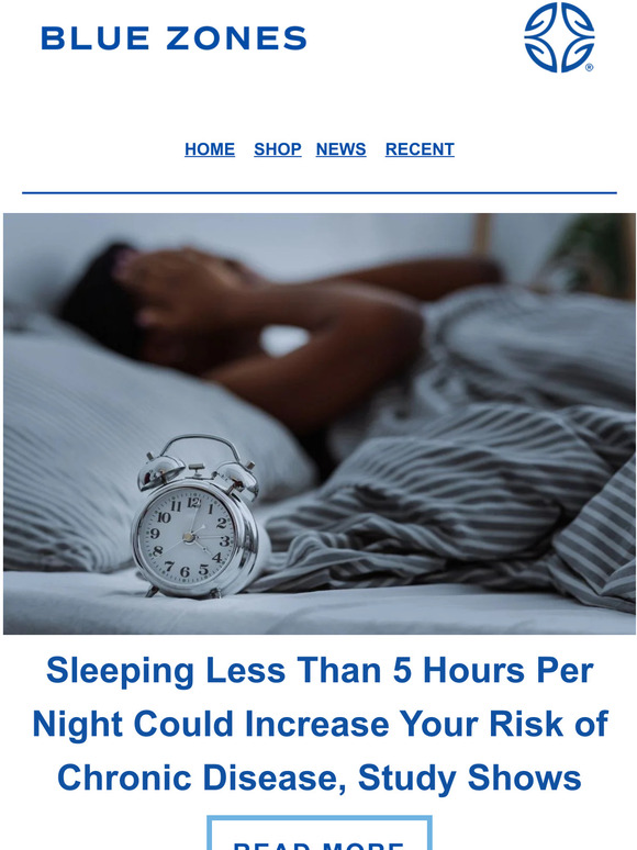 Blue Zones: Sleeping fewer than this many hours per night could ...