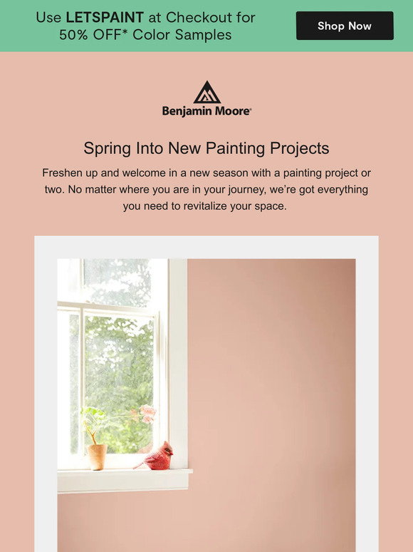 Benjamin Moore Paints: Refresh Your Space with Spring Projects | Milled