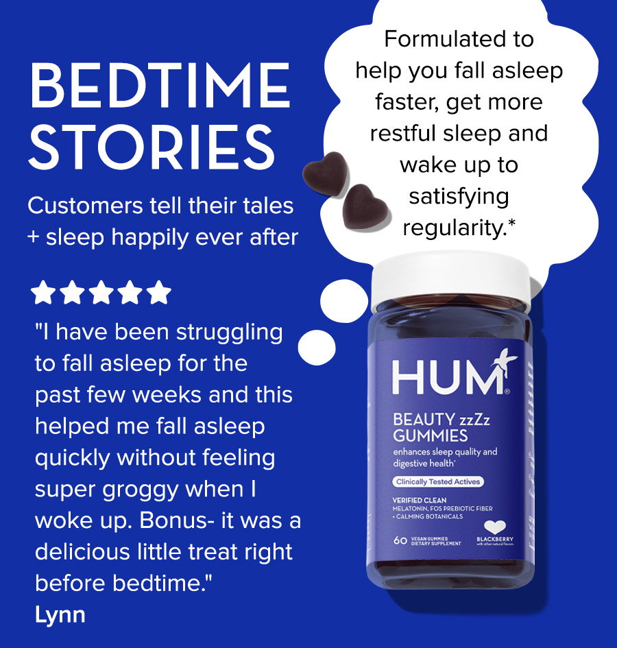 HUM Nutrition: Slumber like no other…Customers 💙 BEAUTY zzZz GUMMIES ...