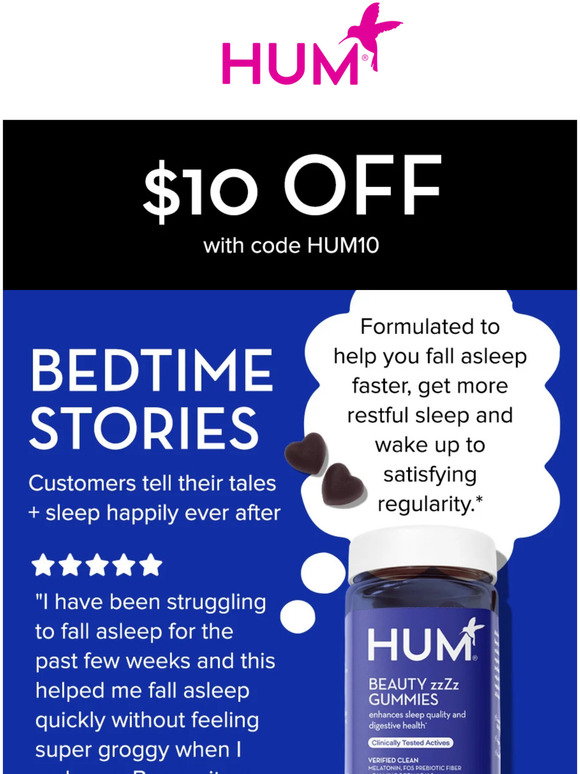 HUM Nutrition: Slumber like no other…Customers 💙 BEAUTY zzZz GUMMIES ...