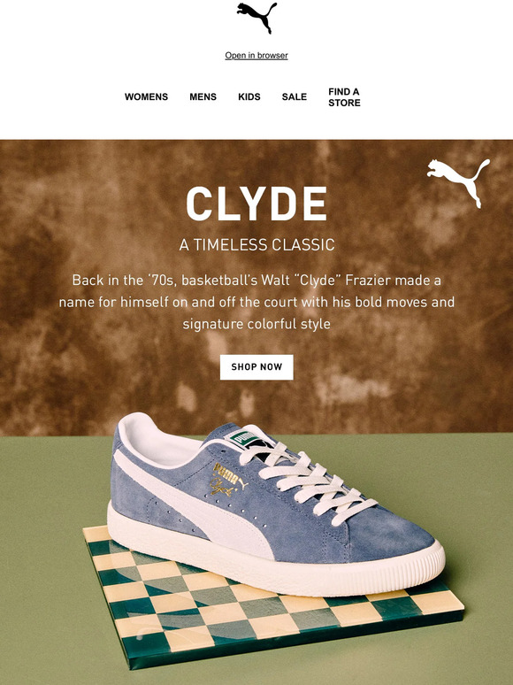 Puma: A new shade of the classic Clyde OG | Milled
