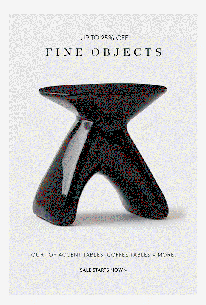 CB2: FINE OBJECTS now on sale | Milled