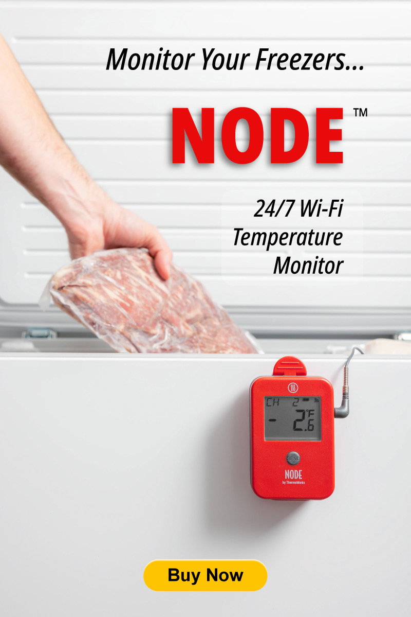 ThermoWorks: Monitor Your Freezers with Wi-Fi Connected NODE | Milled