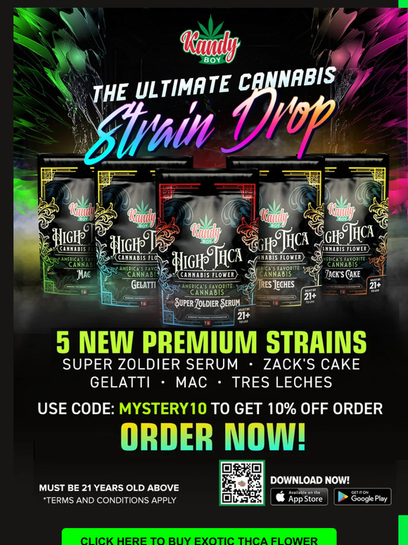 Kandy Boy: 🚨 NOW AVAILABLE! NEW THCA FLOWER STRAIN DROP! 🚨 | Milled