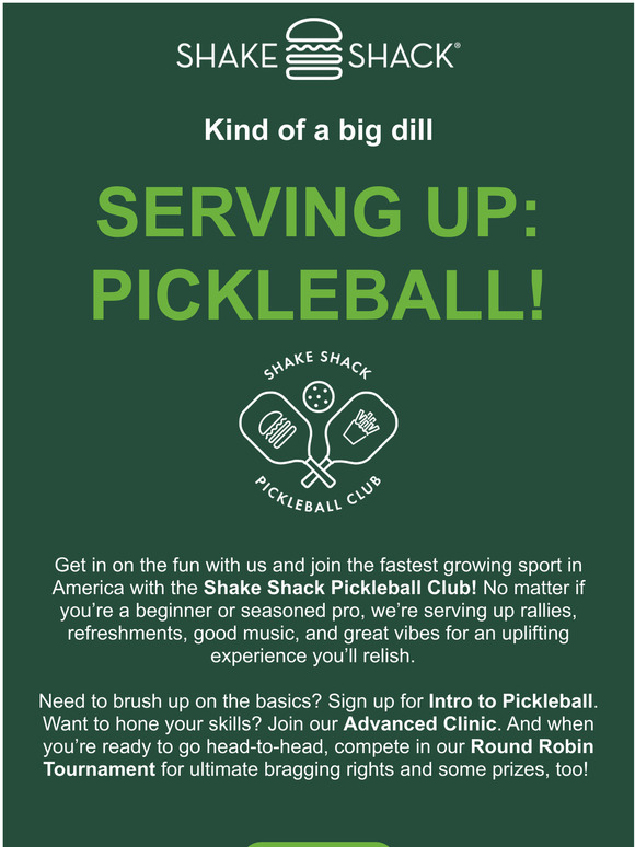 Shake Shack: Game, set, Shack! | Milled