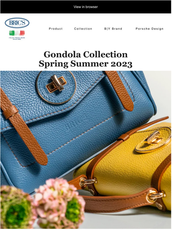 Bric's: Gondola Collection | New SS 23 colours | Milled