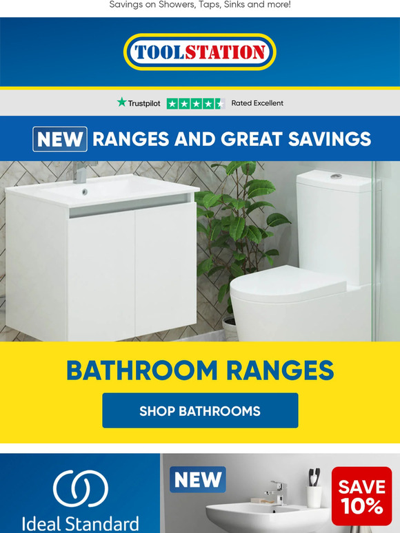Toolstation: New Ranges & Great Savings on Kitchens and Bathrooms | Milled