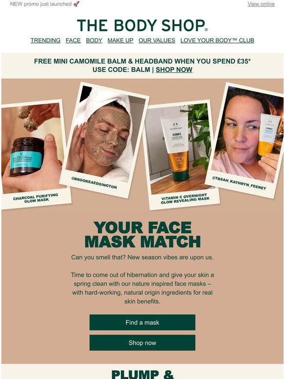 The Body Shop: Ethical self-care inspired by nature 💚 | Milled