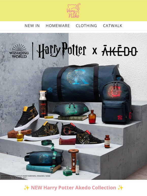 Very Neko: NEW Harry Potter Akedo Collection 🏰 | Milled