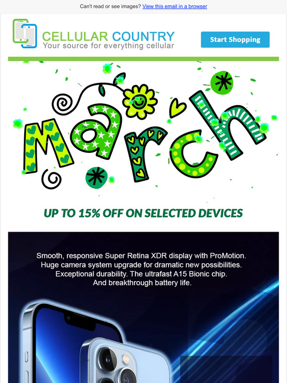 Cellular Country: Get sprung on these deals - iPhone 13 and iPhone 13 ...
