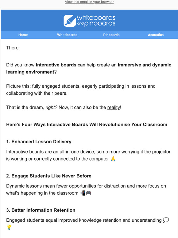 Whiteboards and Pinboards: Transform Your Classroom: 4 Ways Interactive ...