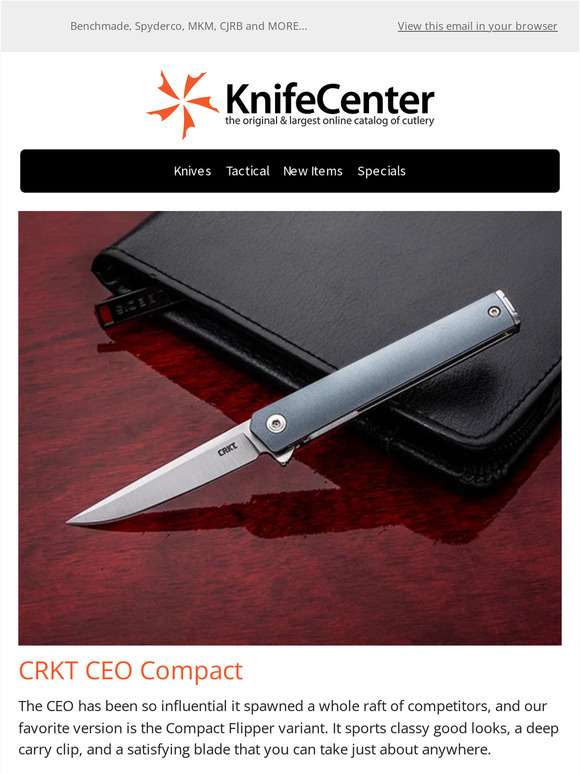 KnifeCenter: Ultimate Gents Knives Available in 2023 | Milled