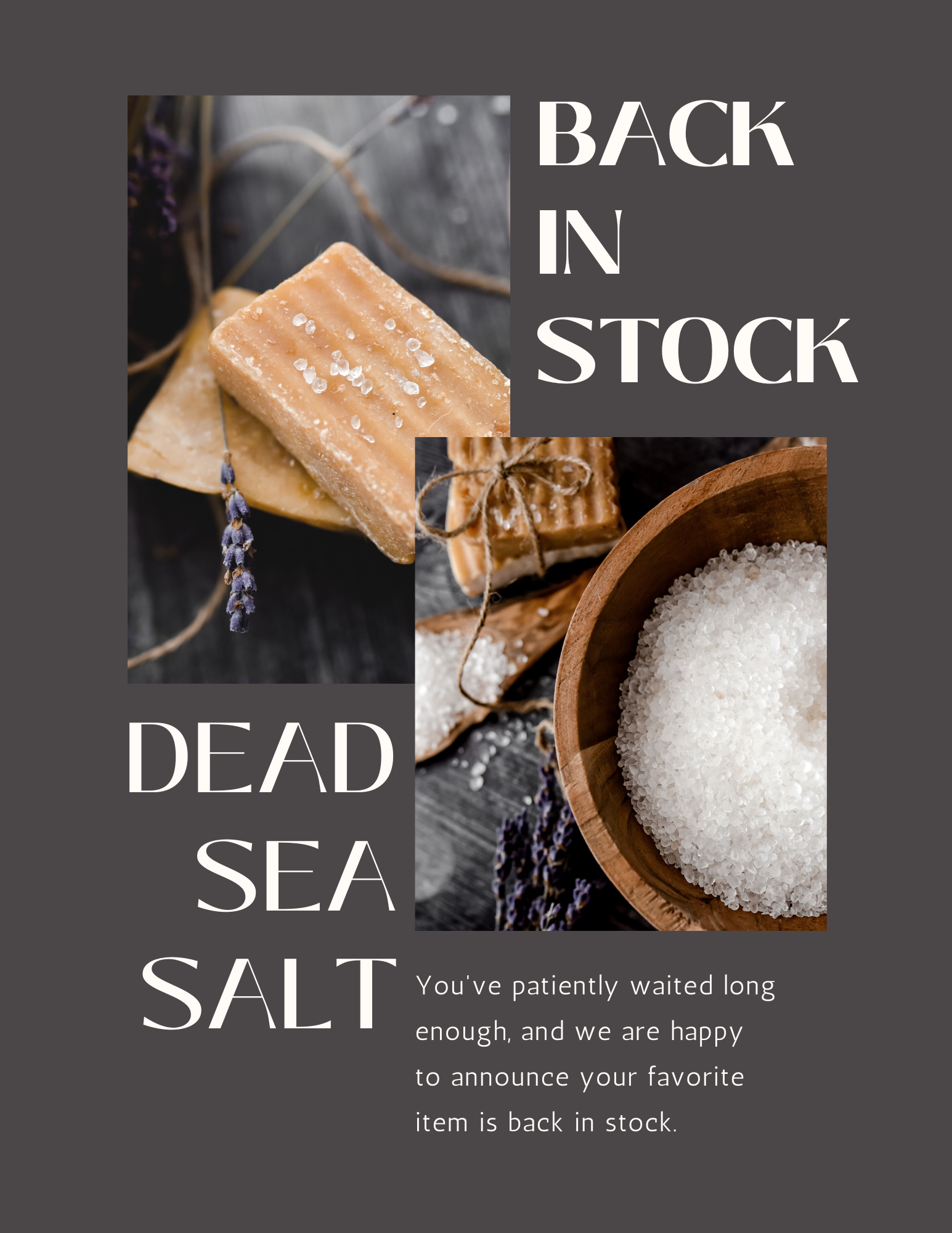 Bulk Apothecary: 👏YAY! Dead Sea Salt is Back in Stock! 👏 | Milled
