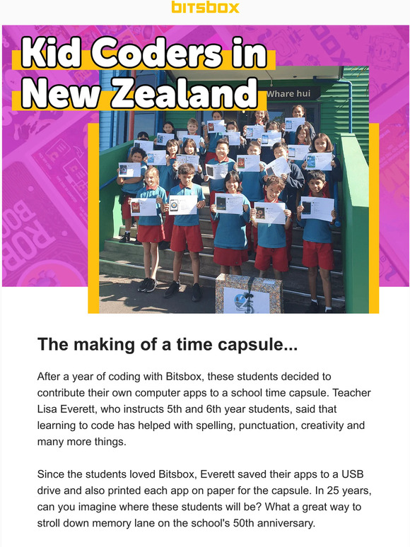 Bitsbox: Apps by Kid Coders in New Zealand | Milled