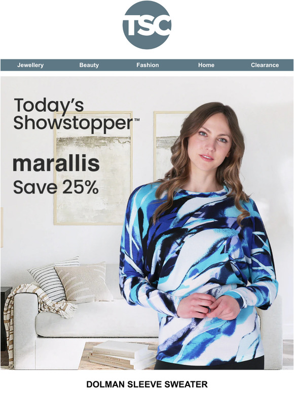 The Shopping Channel: Double Today’s Showstopper™ - Marallis & temp ...