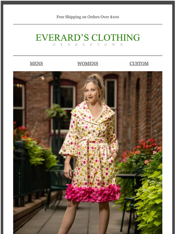 Fluxa': What's new at Everard's? Spring Fever. Party Looks. Wedding ...