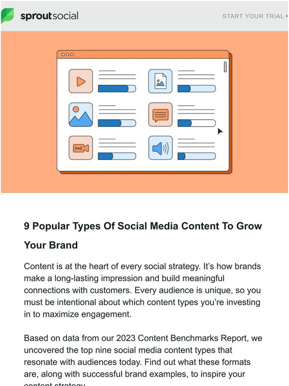 Sprout Social: Boost engagement with these social media content types ...