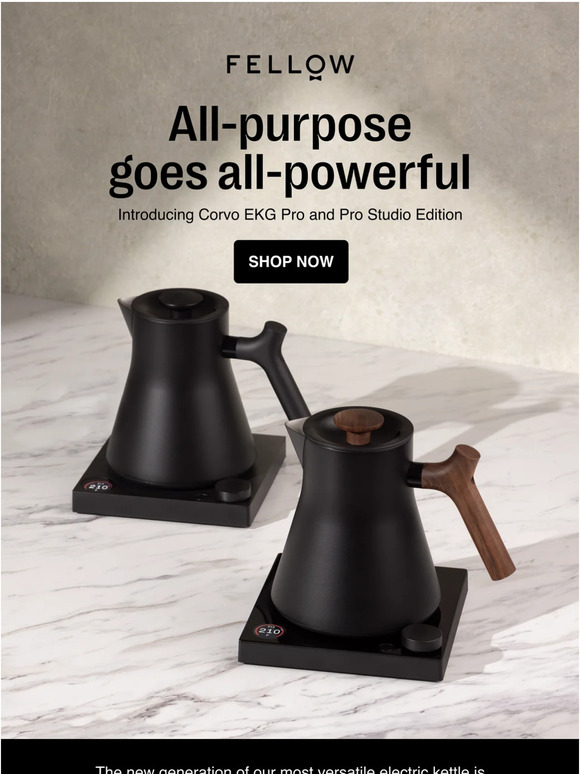 Fellow Products: Corvo EKG goes Pro | Milled