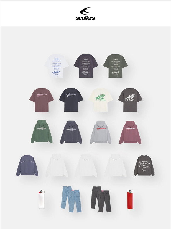 Scuffers: MERCH Drop | NOW Available | Milled
