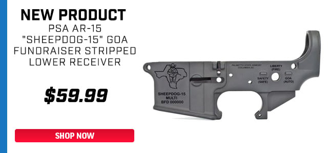 Palmetto State Armory: New Product! | PSA AR-15 SHEEPDOG-15 Stripped ...