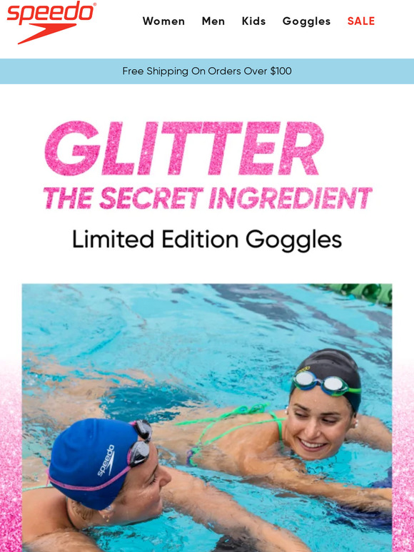 Speedo: Just dropped - New Speedo Glitter goggles 🥽 | Milled