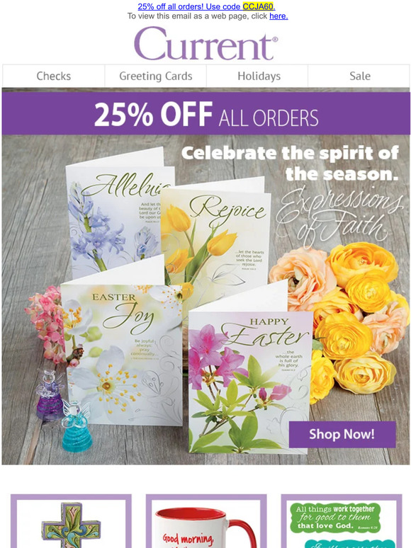 Current Catalog: 25% off products that show your faith | Milled