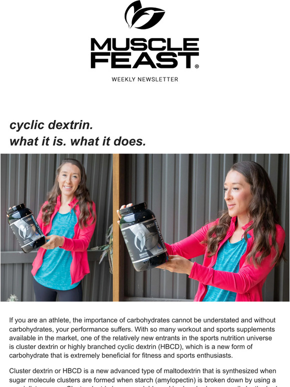 Muscle Feast: What is Dextrin? See how it works! | Milled
