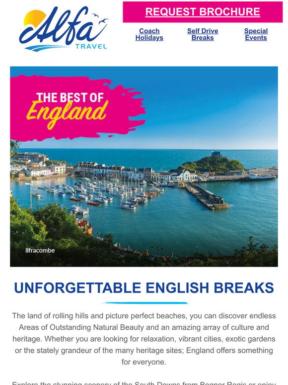 Alfa Travel: Unforgettable English Breaks! 🚍🌞 | Milled