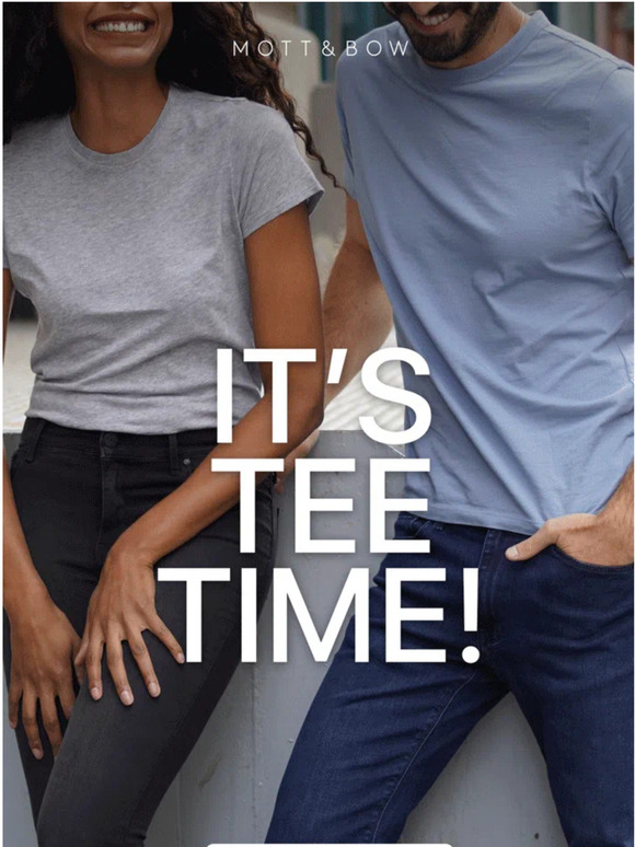 Mott & Bow: Go Premium Tees | Milled