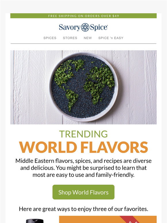 Savory Spice Shop: Three Fantastic Flavors From Around the World and ...
