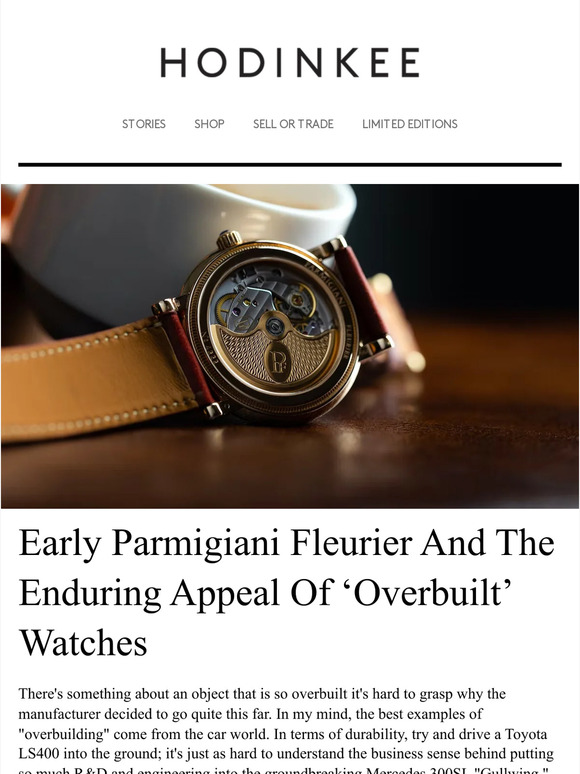 Hodinkee: Vintage Watches: Early Parmigiani Fleurier And The Enduring ...