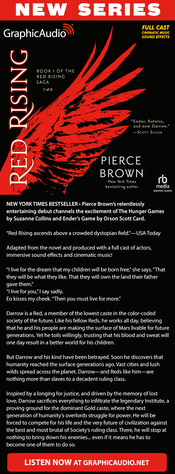 GraphicAudio: New Series! RED RISING SAGA 1: Red Rising (1 of 2) by ...