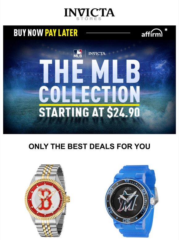 Invicta: ⚾MLB Styles⚾To Hit It Out of the Park! | Milled