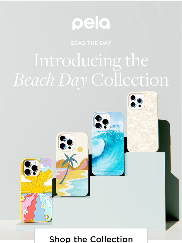 Pela Case: *NEW* Beach Day collection 🏖️ | Milled