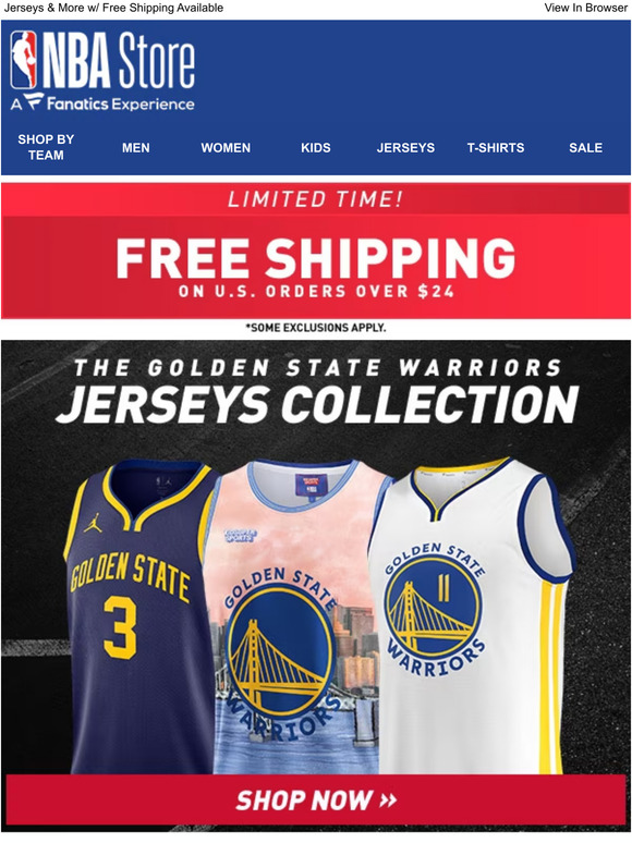 The NBA Store: Essentials For A True Warriors Fans | Milled