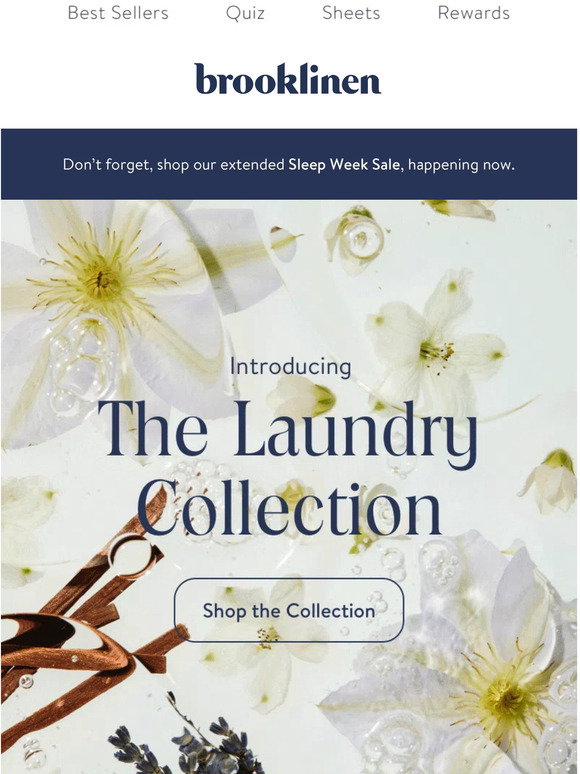 Brooklinen: Introducing: The Laundry Collection | Milled