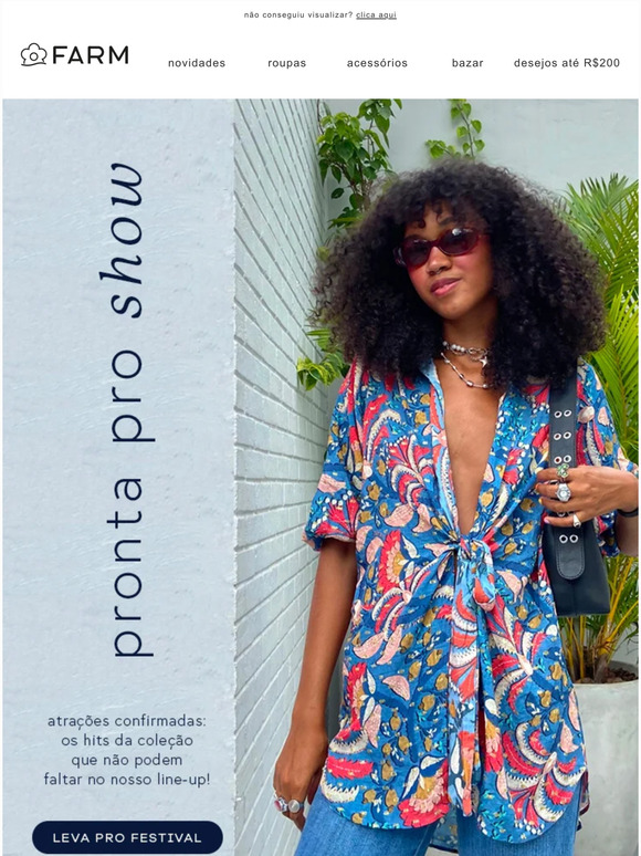 FARM Rio: atração confirmada: looks pra levar pro festival! | Milled