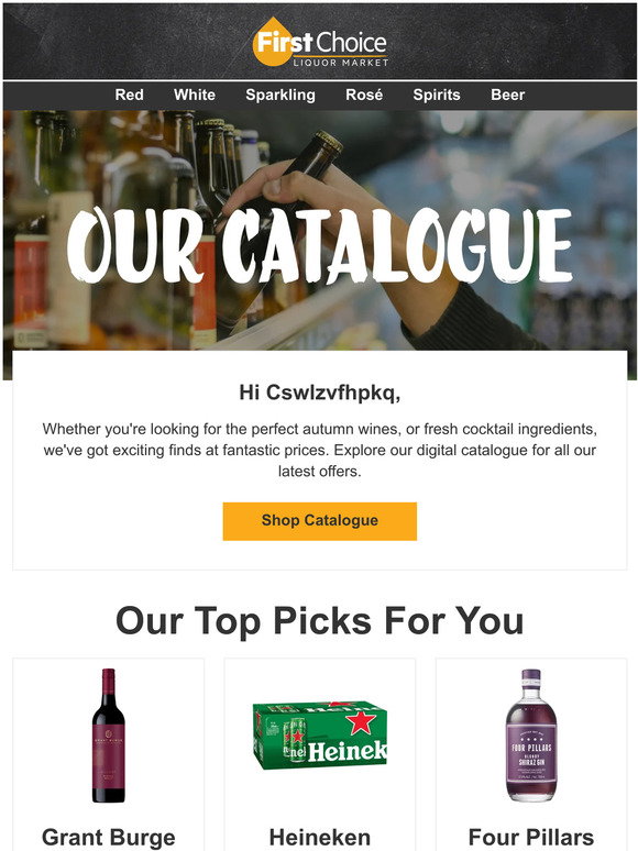 First Choice Liquor: —, your digital catalogue is here! | Milled