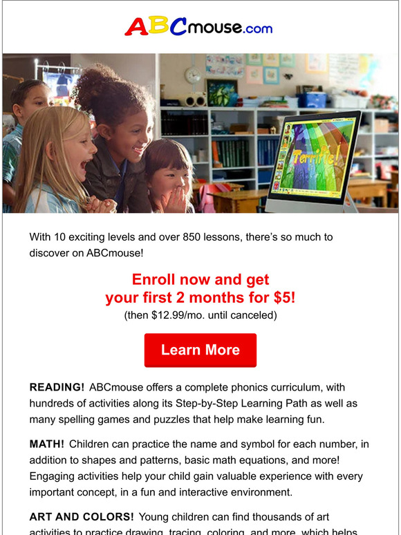 ABCmouse: Find the Right Learning Resources for Your Child | Milled