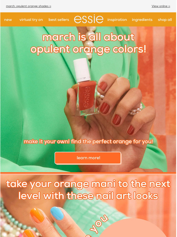 Essie: we collab'd with the most colorful brand | Milled