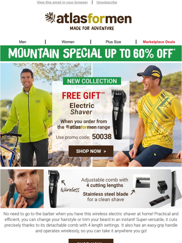 Atlas For Men: Our new Mountain Special collection is here ⛰️ | Milled