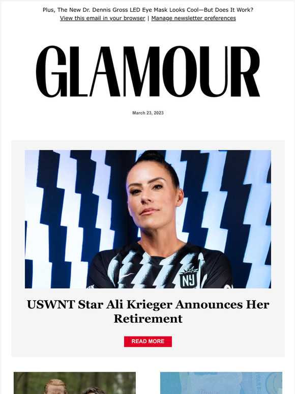 Glamour: USWNT Star Ali Krieger Announces Her Retirement | Milled